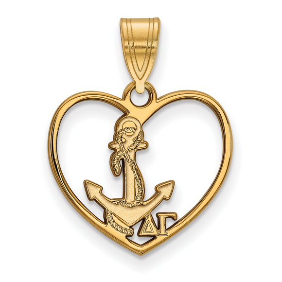 Hail MaryGifts | Jewelry | Sterling Goldplated Delta Gamma Sorority ...